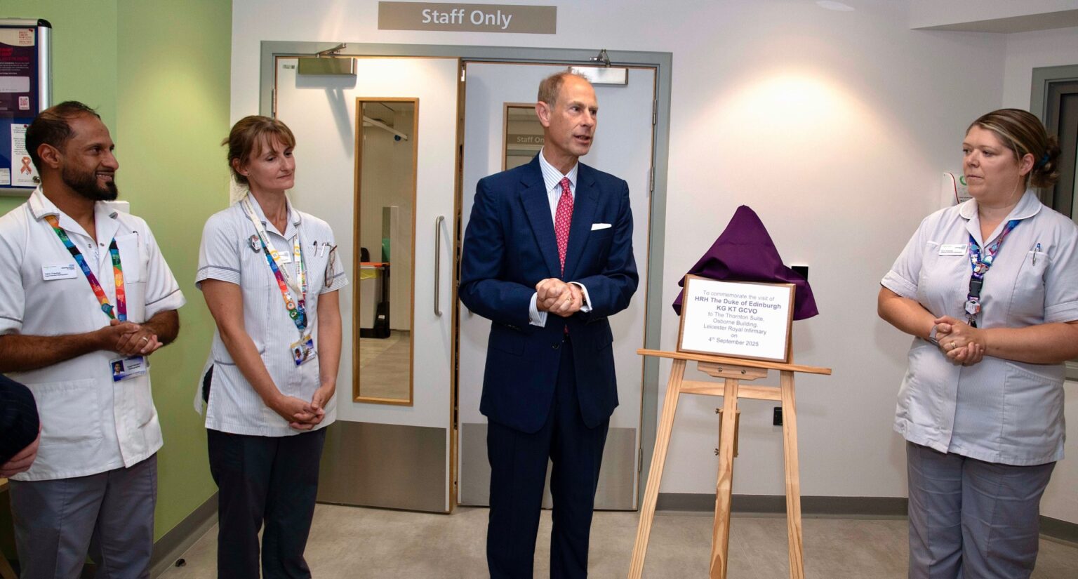 HRH The Duke of Edinburgh officially opens Thornton Suite at the ...