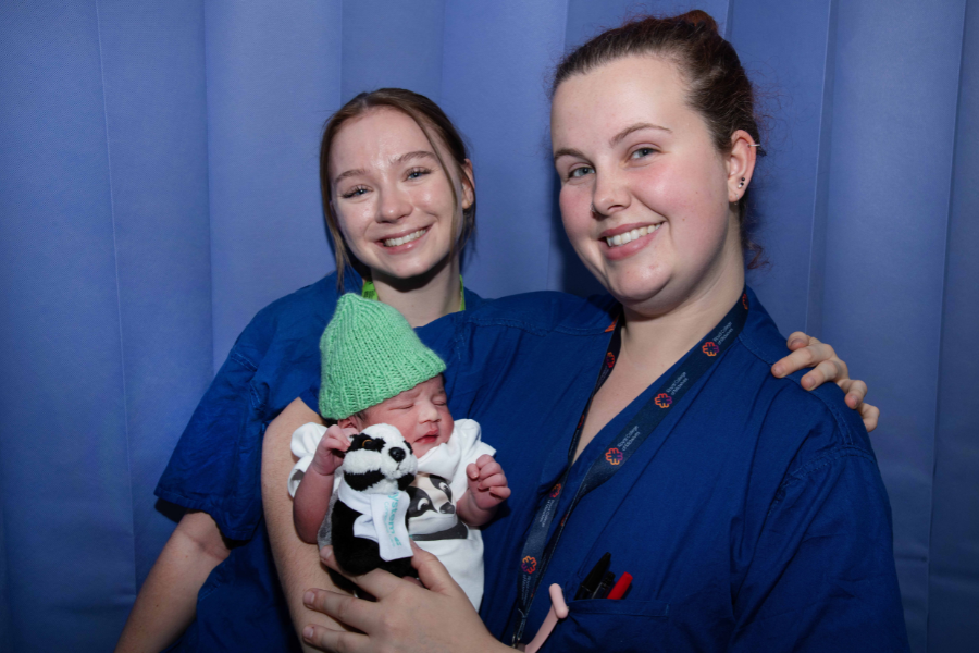 Badger babies welcomed as UHL launches new maternity notes app ...